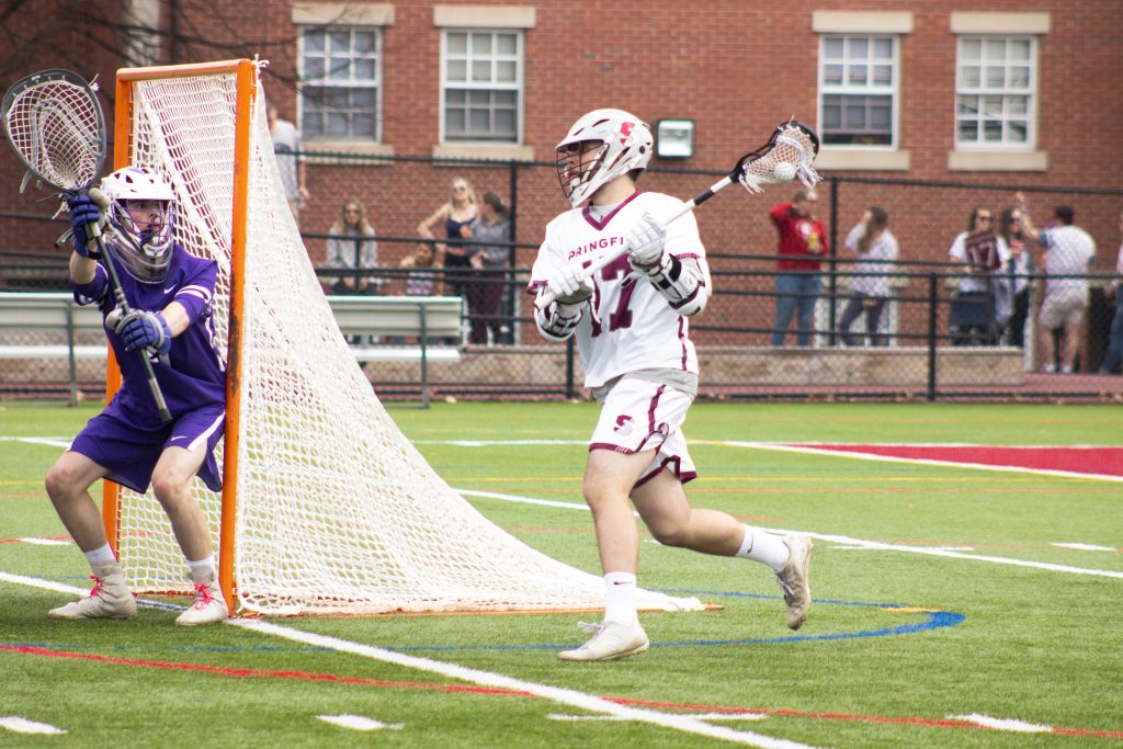 Springfield College men’s lacrosse routs Emerson on grandparent’s day