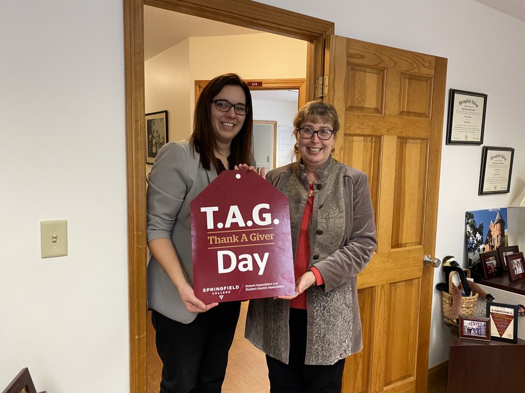 Springfield College's TAG Day on March 3: Thank a giver