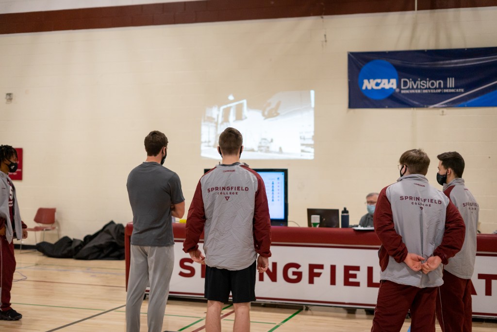 Springfield men's gymnastics competes in first virtual meet of the season