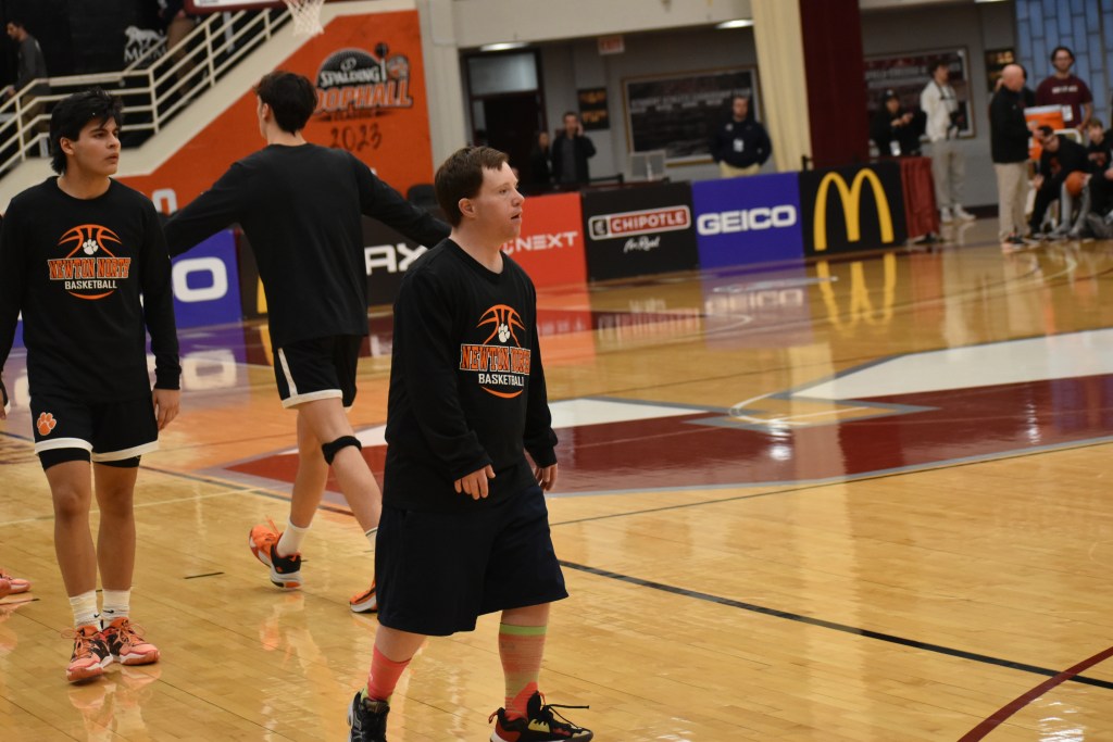 A spark off the bench: How Brendan Durkin brings joy to the Newton ...