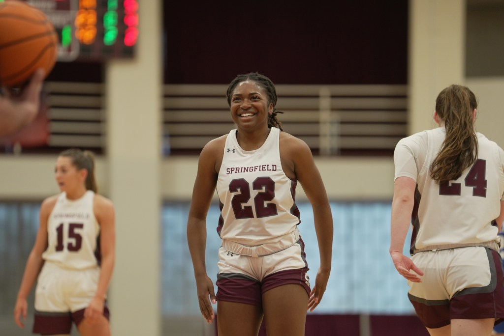 Springfield cruises past Clark 107-77 behind record-breaking performance