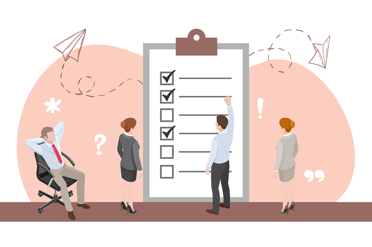 Rise and shine checklist