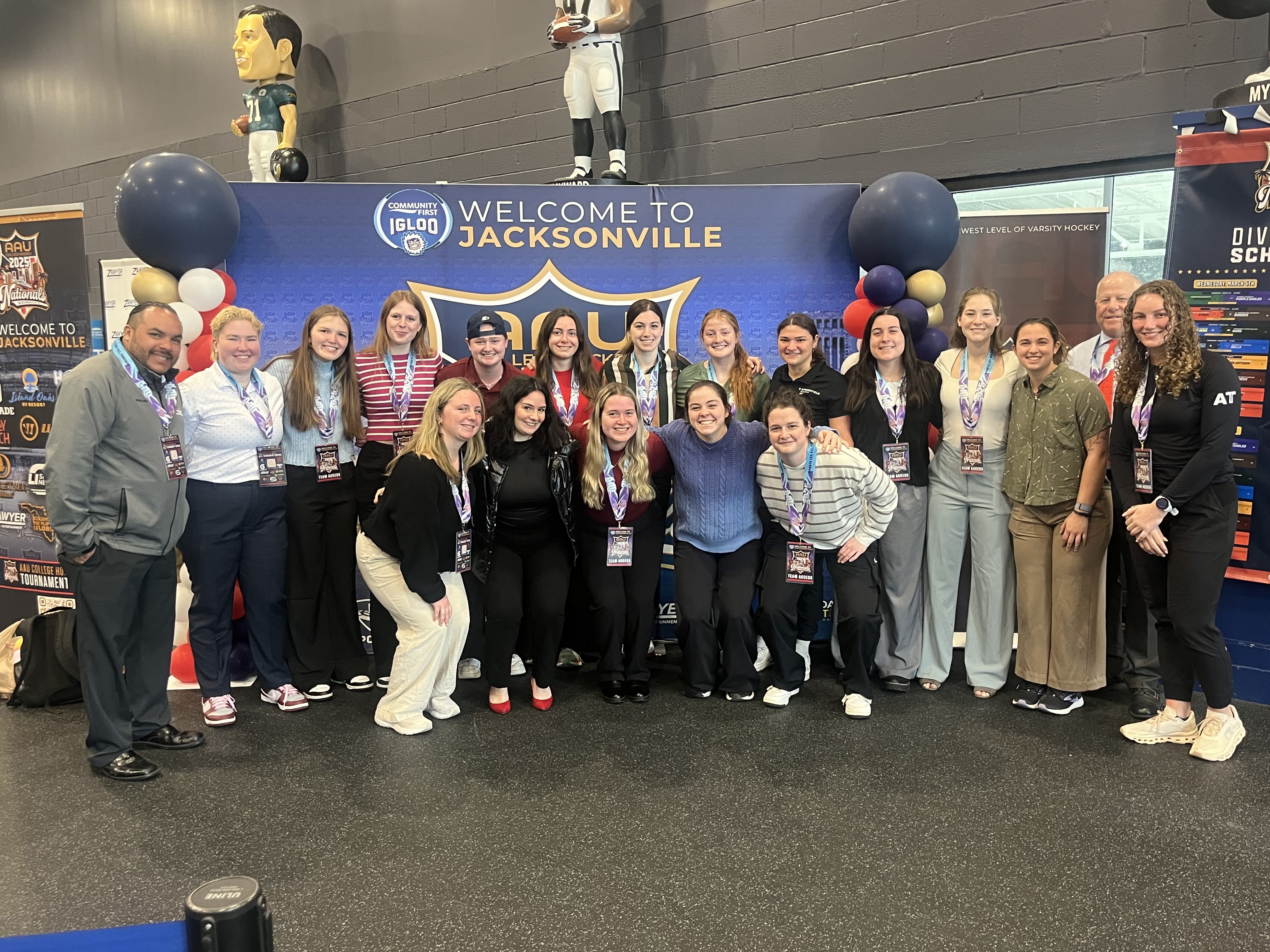 Women's ice hockey takes third at AAU College Hockey Nationals