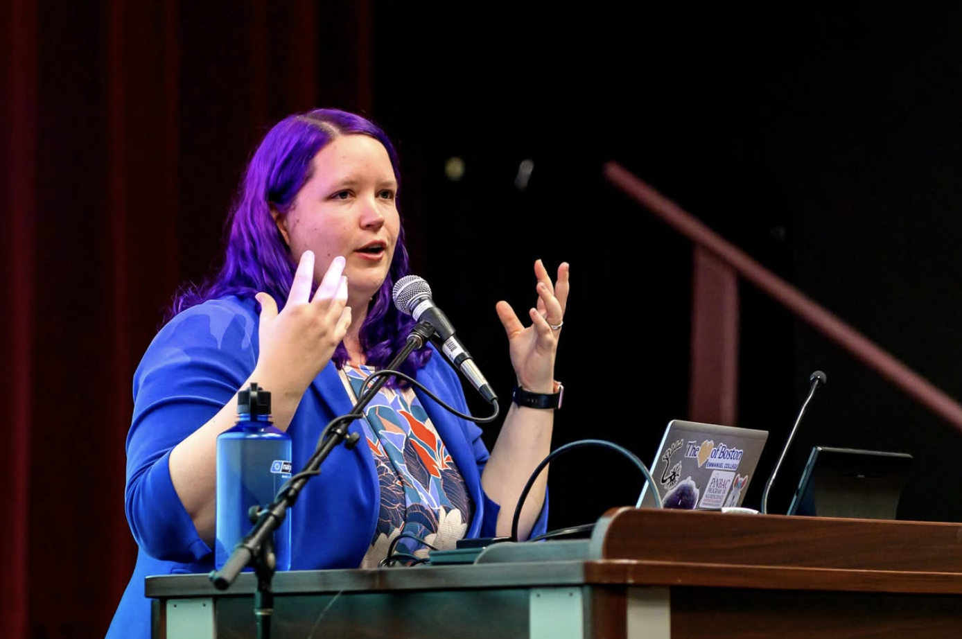 Neuroscience professor Elizabeth Crofton gives lecture on alcohol studies